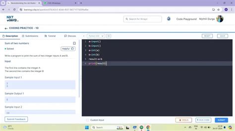 Mythili Durga Pati On Linkedin 30daysofcode Ccbp Nxtwave Reactjs Python Coding Programming