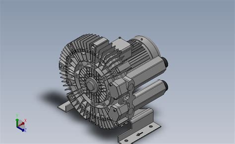 JQT G系列单段超高压旋涡式气泵 JQT 2200G SOLIDWORKS 2018 模型图纸下载 懒石网