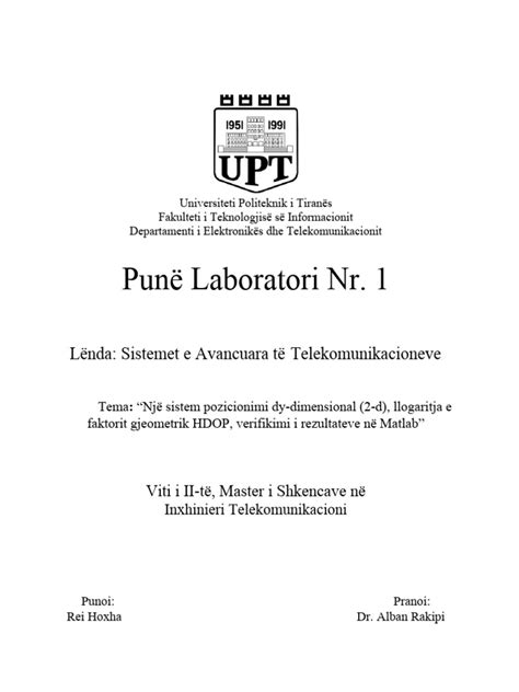 Punet E Laboratorit Rei Hoxha Tlk Iib Pdf
