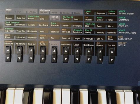 MATRIXSYNTH Yamaha AN1x SN NN02477 MATRIXSYNTH Yamaha AN1x SN NN02477