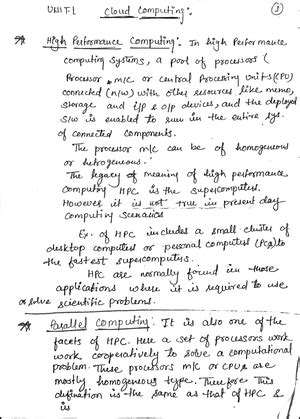 Cloud Computing Digital Notes DIGITAL NOTES ON CLOUD COMPUTING R A B TECH IV YEAR I