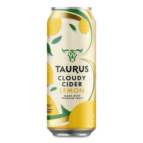 Taurus Cloudy Cider Lemon Aldi Stores Uk Untappd
