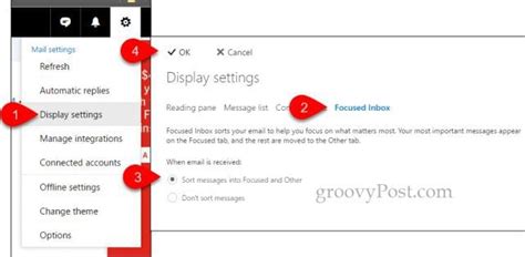 Sort Important Emails Using Focused Inbox For Outlook