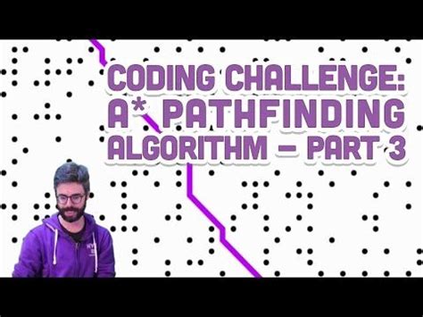 Coding Challenge A Pathfinding Algorithm Part