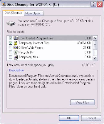 Computer Disk Cleanup