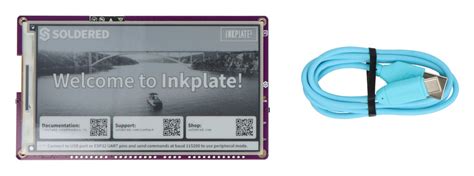 Inkplate With Case And Battery X Px E Paper Display ESP Arduino Compatible