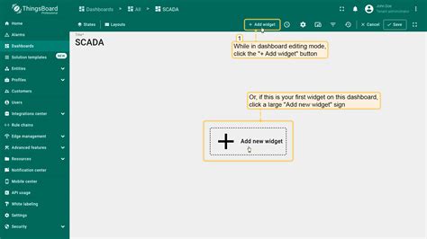Scada Dashboards Thingsboard Professional Edition