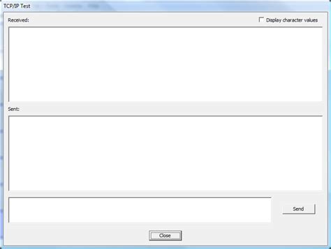 Tcpip Defaults Test Window