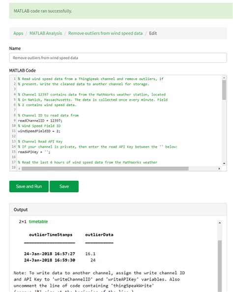 Remove Outliers From Wind Speed Data Matlab And Simulink