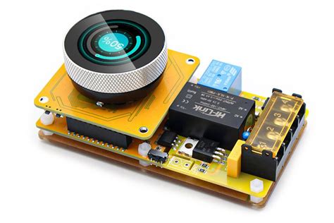 Esp32 S3 Based Ac Voltage Controllerdimmer Features A Knob With