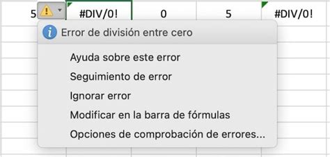 Los tipos de errores en Excel y cómo solucionarlos