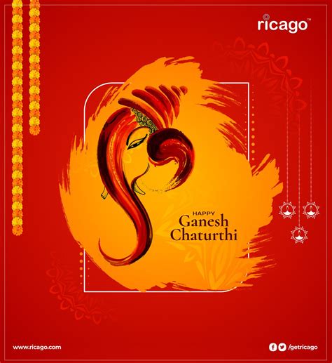 Ricago On Linkedin Ganeshchaturthi Festivalofbeginnings Prosperity Wisdom Success