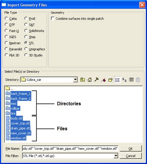 Grouping Parts During Data Import In Cfd Viscart Myesi