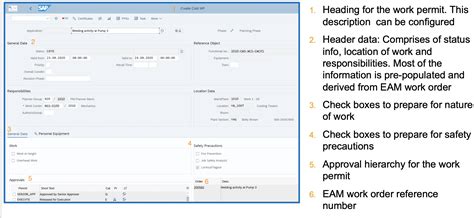 Implementing Permit To Work With Sap Wcm In S4han Sap Community