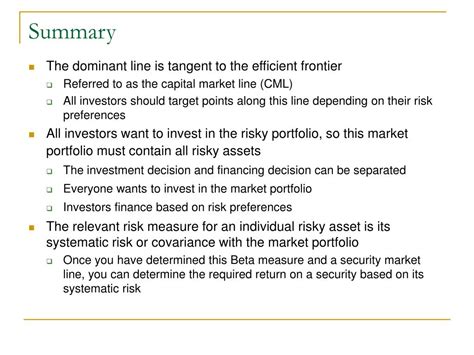 Ppt Chapter 8 An Introduction To Asset Pricing Models Powerpoint