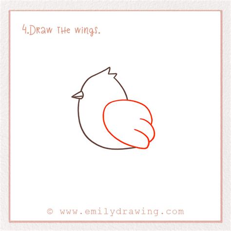How To Draw A Bird Emily Drawing