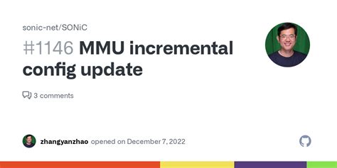 Mmu Incremental Config Update · Issue 1146 · Sonic Netsonic · Github