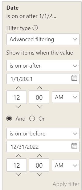 Solved Relative Date Filtering Including Future Dates Microsoft Fabric Community