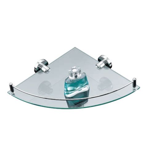 Аксесоари за баня ъглова стъклена полица Testrut стенни аксесоари за баня Testrut