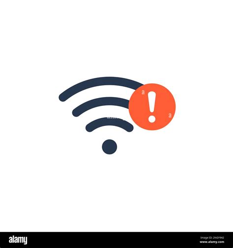 Wifi Bad Connection Problem Icon Lost Network Wifi Error Internet