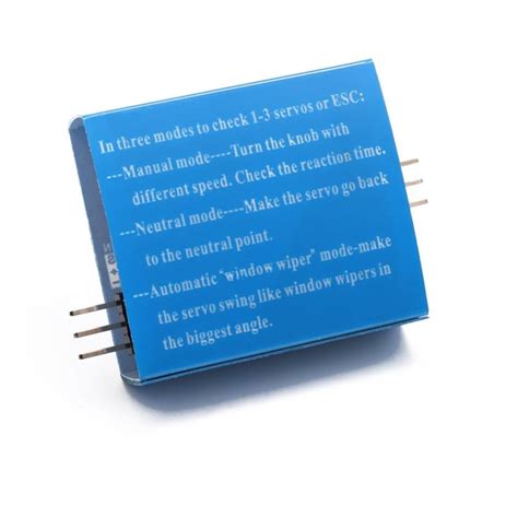 Servo Tester For RC Hobby HobbyRC BD