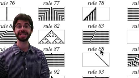 7 2 Wolfram Elementary Cellular Automata The Nature Of Code YouTube