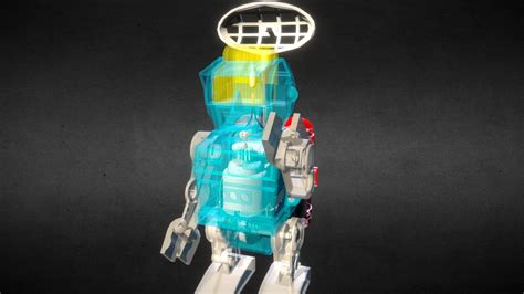 Robbie Robot Toy 3d Model By Rhgrafix [72873b3] Sketchfab