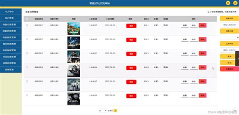 影视论坛交流网站 jsp java springmvc mysql mybatis csdn博客