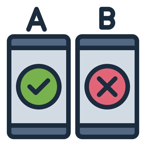 Ab Testing Generic Color Lineal Color Icon