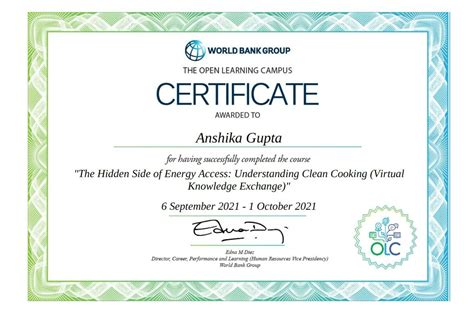 Anshika Gupta On Linkedin Worldbankgroup Openlearningcampus Upskilling