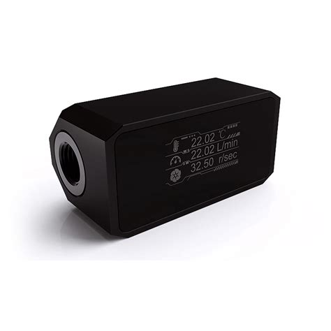 Buy G1 4 Inline PC Water Cooling Flow Meter Temperature Flow Speed