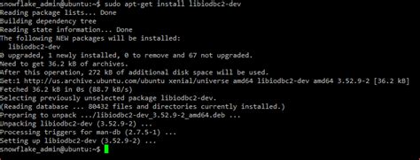 Connecting To Snowflake Using Perl Linux