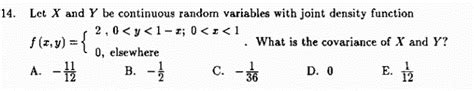 solved let x and y be continuous random variables with joint
