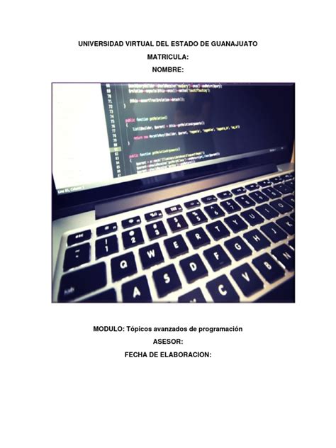 Topicos De Programacion Pdf Java Lenguaje De Programación