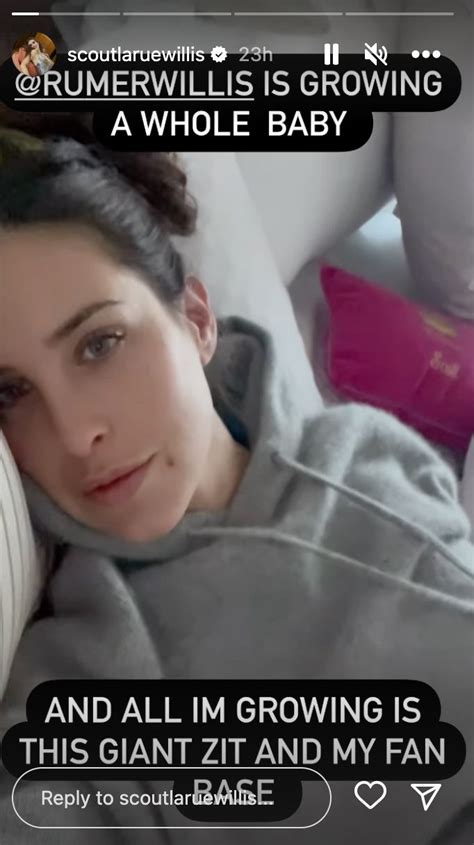 Scout Willis Shares Relatable Reaction To Sister Rumer Willis Pregnancy