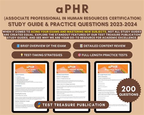 Aphr Study Guide 2023 2024 In Depth Review Practice Tests Exam Tips For HR Professionals