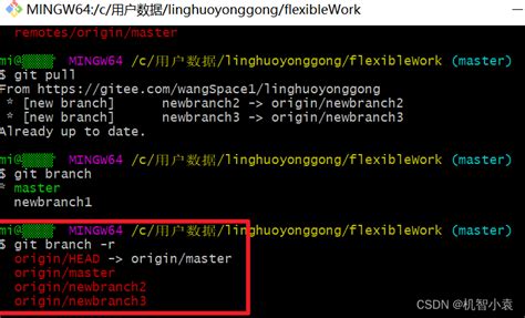 Git Branch 分支命令图文详解 Csdn博客