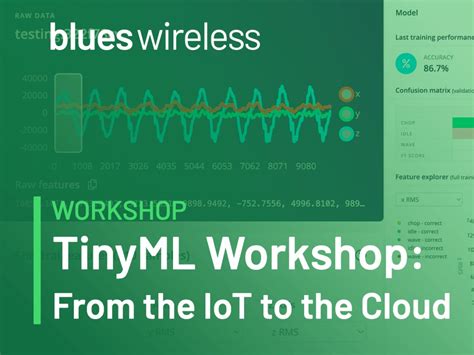 edge impulse on linkedin tinyml workshop from the iot to the cloud blues