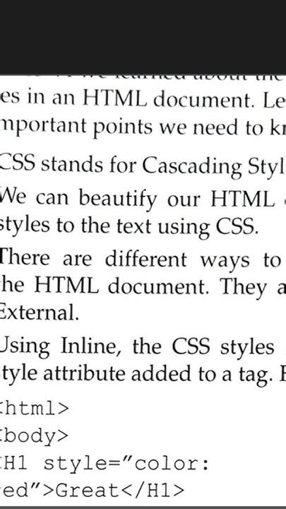 Explanation Of Cssytshort Html5 Ytshorts Learnhtml5andcss3 Css3