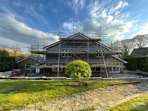 A Stunning Transformation Durasid® Original Cladding In Ral 7035 Grey