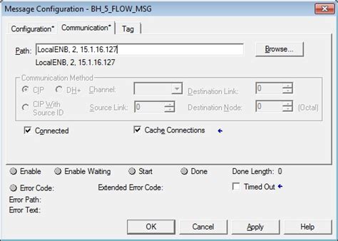 control logix5000 msg function over ethernet allen bradley rockwell automation