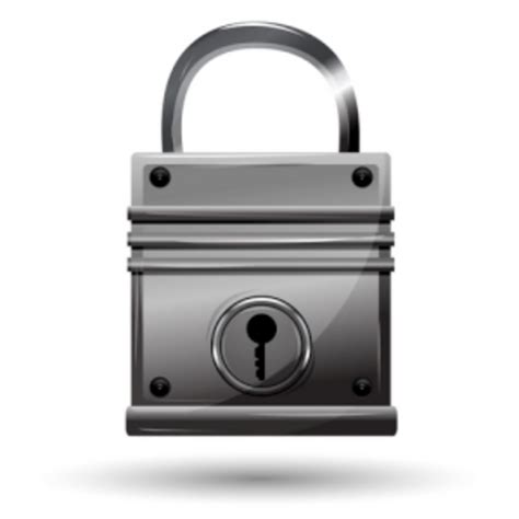 Shiny Padlock Freevectors