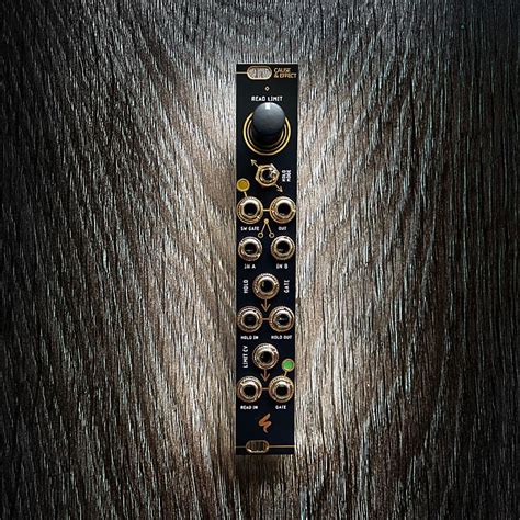 CAUSE EFFECT Voltage Reader Sample Hold And Gate Reverb