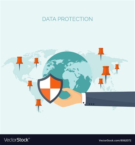 Flat Cloud Computing Royalty Free Vector Image