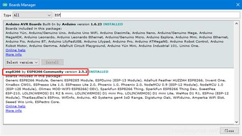 探索esp8285（1）搭建arduino开发esp8285环境搭建arduino Esp8285 Csdn博客