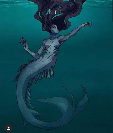 Siren в Instagram And The Wonderful 🧜‍♀️ 💋ryn💋 🧜‍♀️ Dark Mermaid Siren Mermaid Tattoo