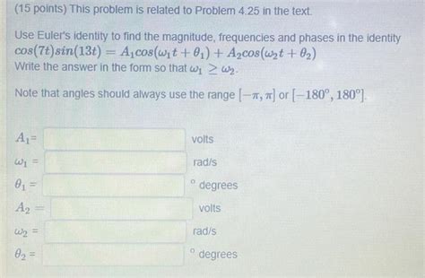 Solved Points This Problem Is Related To Problem Chegg