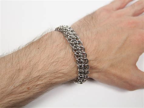 Gsg Bracelet Kit Chainmaille Kit Stainless Steel Chainmail Etsy