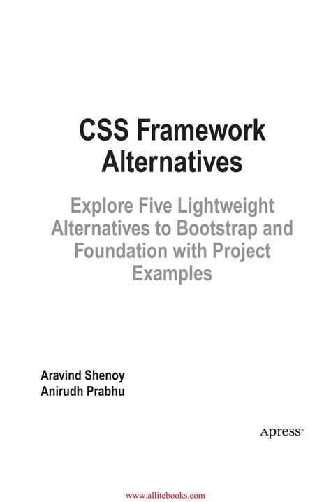 Css Framework Alternatives PDF Css Framework Alternatives PDF