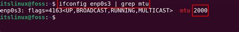 How To Change MTU Size In Linux Its Linux FOSS